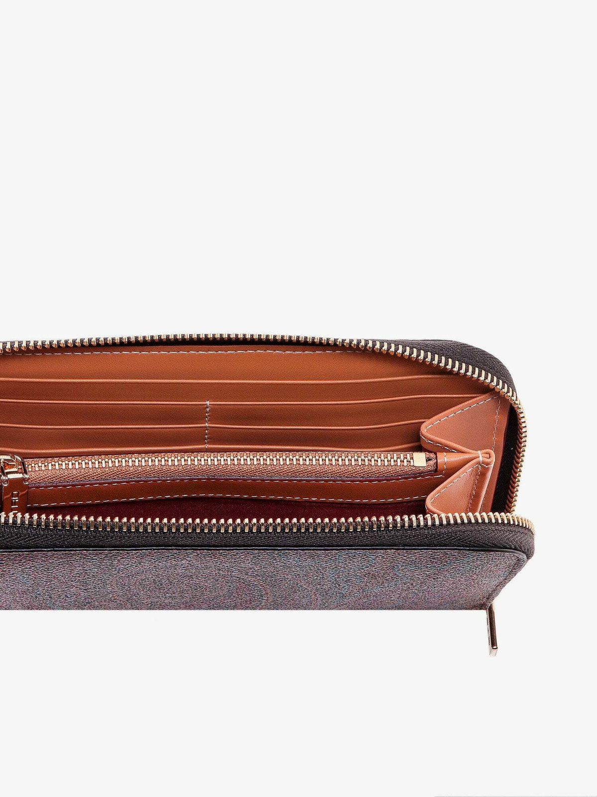 Etro Wallet Brown Womens Etro