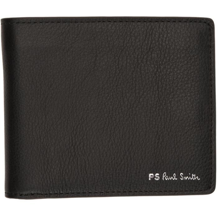 PS by Paul Smith Black Leather Billfold Wallet PS by Paul Smith