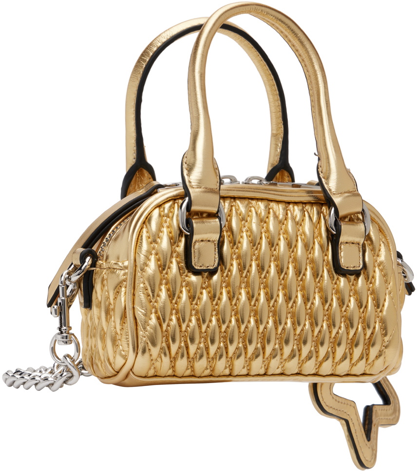 Versace Jeans Couture Gold Crunchy Bag Versace