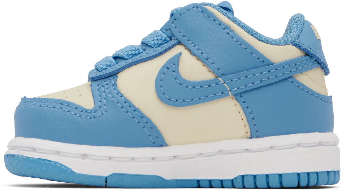 Nike Baby Blue & Beige Dunk Low Sneakers Nike