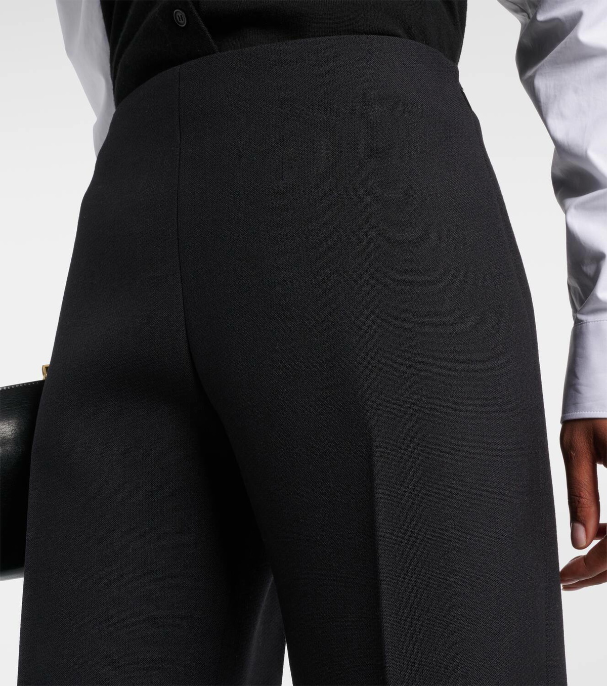 The Row Vesco wool straight pants The Row