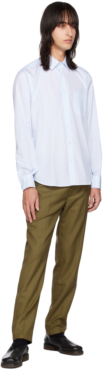 ASPESI Blue Sedici Shirt Aspesi