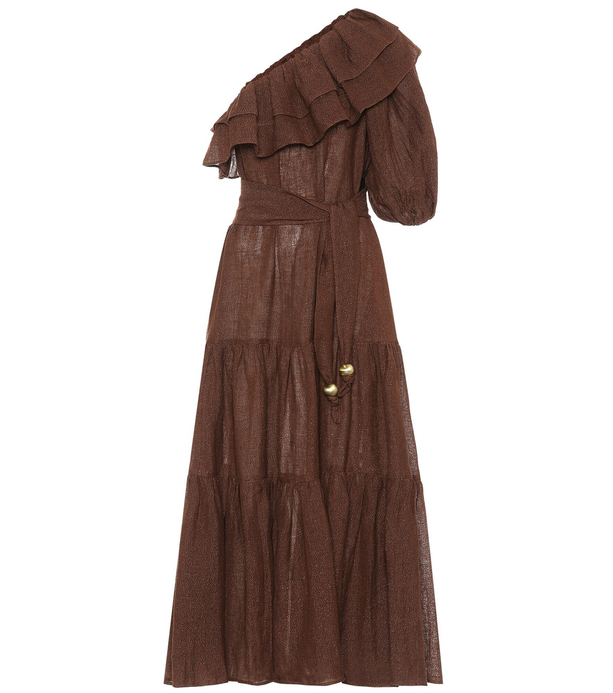 Lisa Marie Fernandez - Arden metallic linen-blend dress Lisa Marie ...