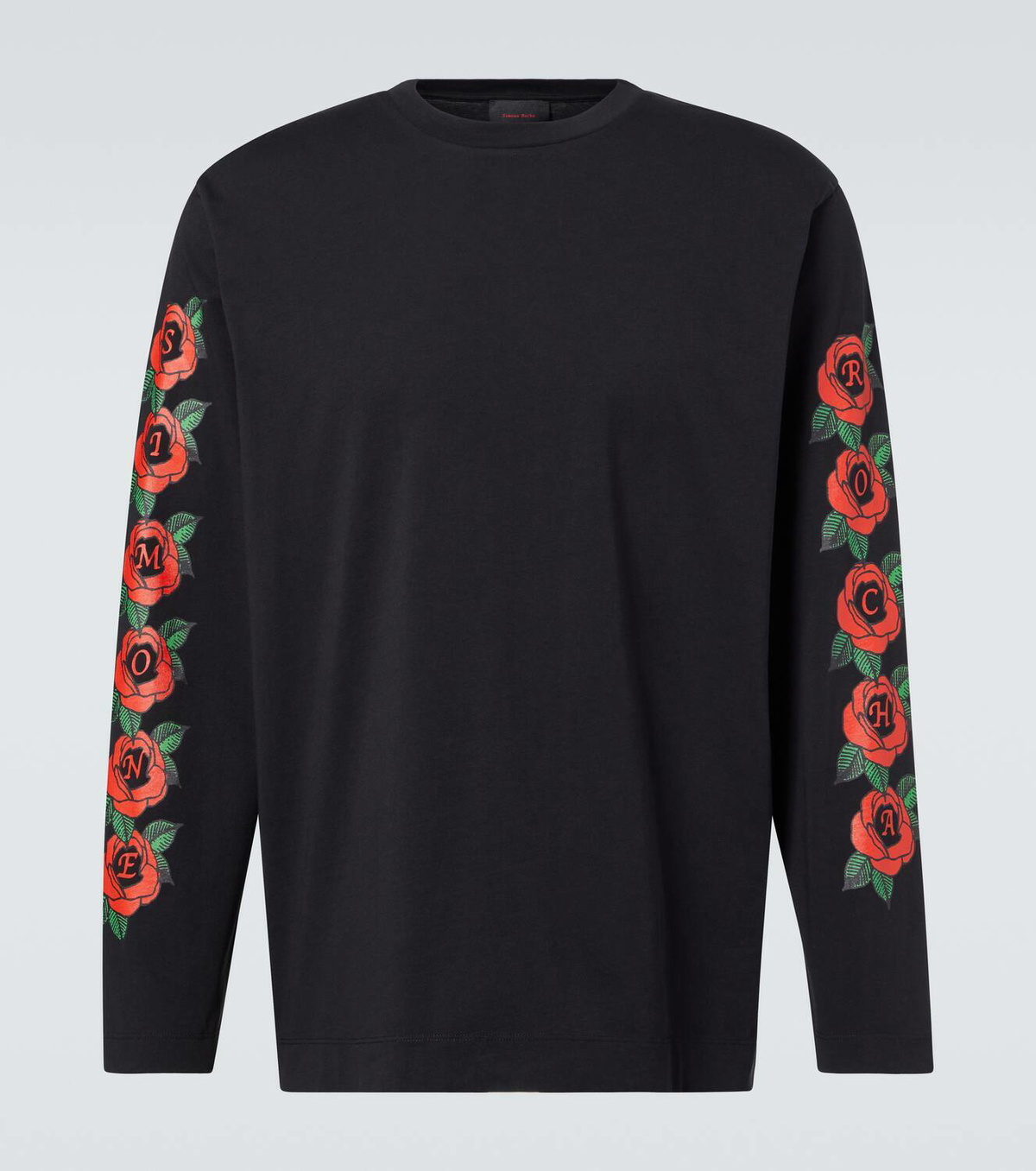 Simone Rocha Logo floral cotton jersey T-shirt Simone Rocha