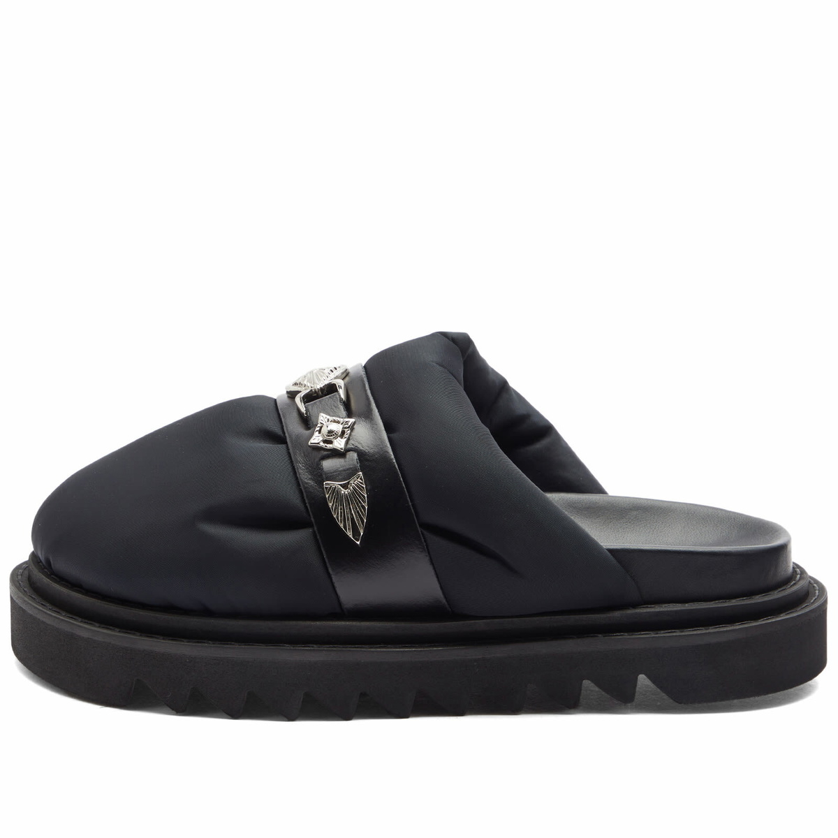 Toga Pulla Women's Padded Slides in Black Toga Pulla