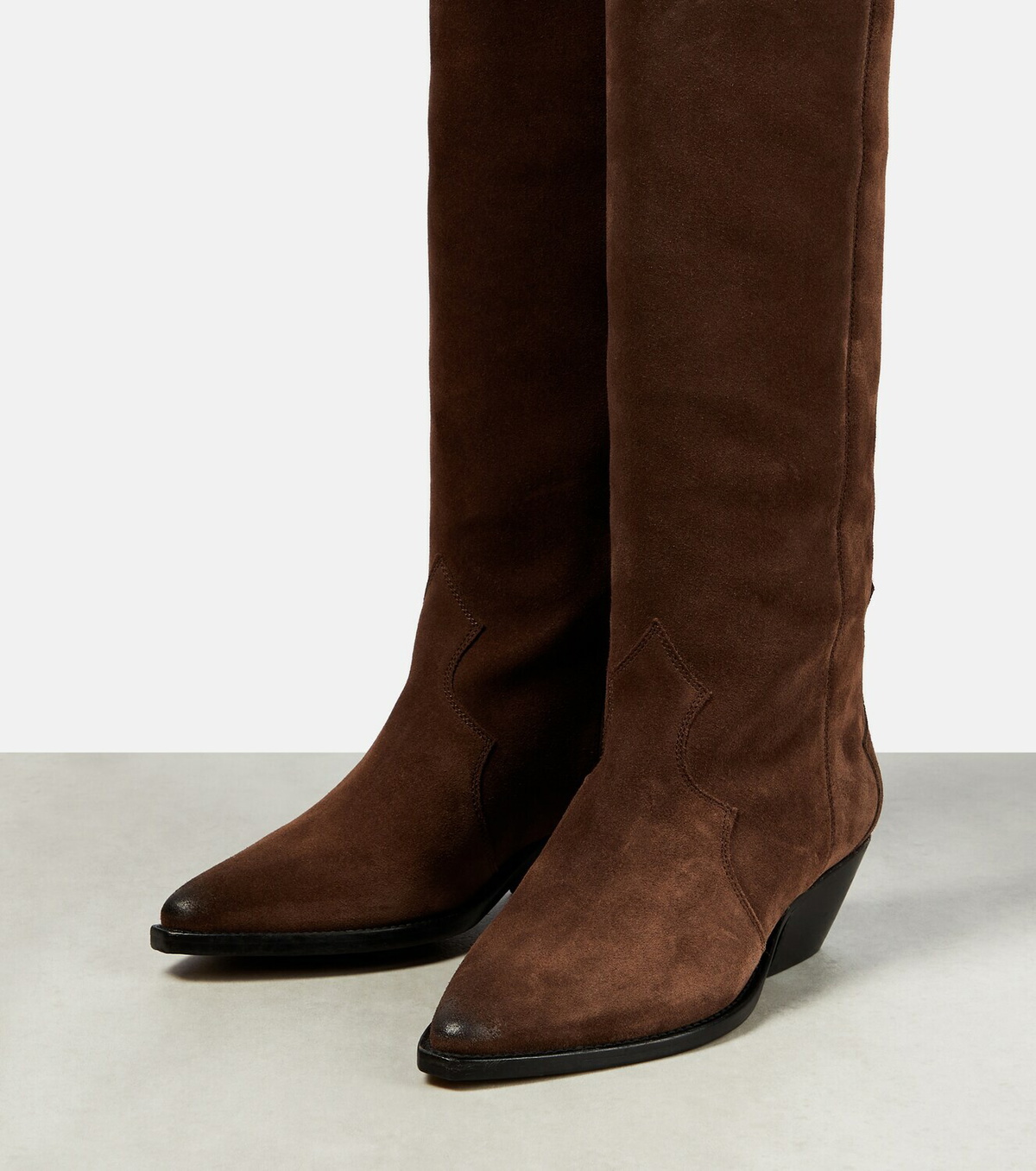 Isabel Marant - Denvee suede knee-high boots Isabel Marant