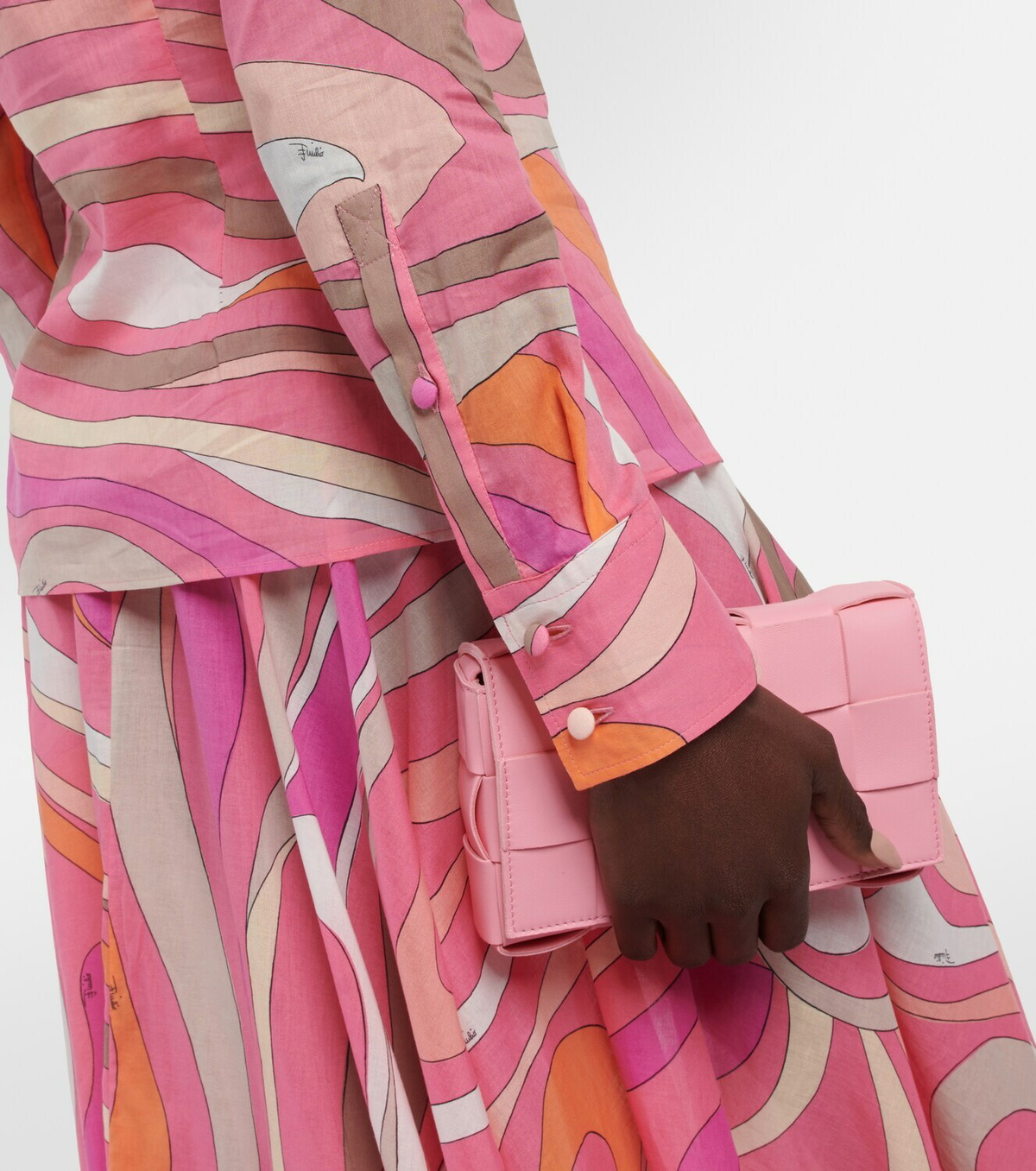 Pucci Marmo-print cotton shirt Emilio Pucci