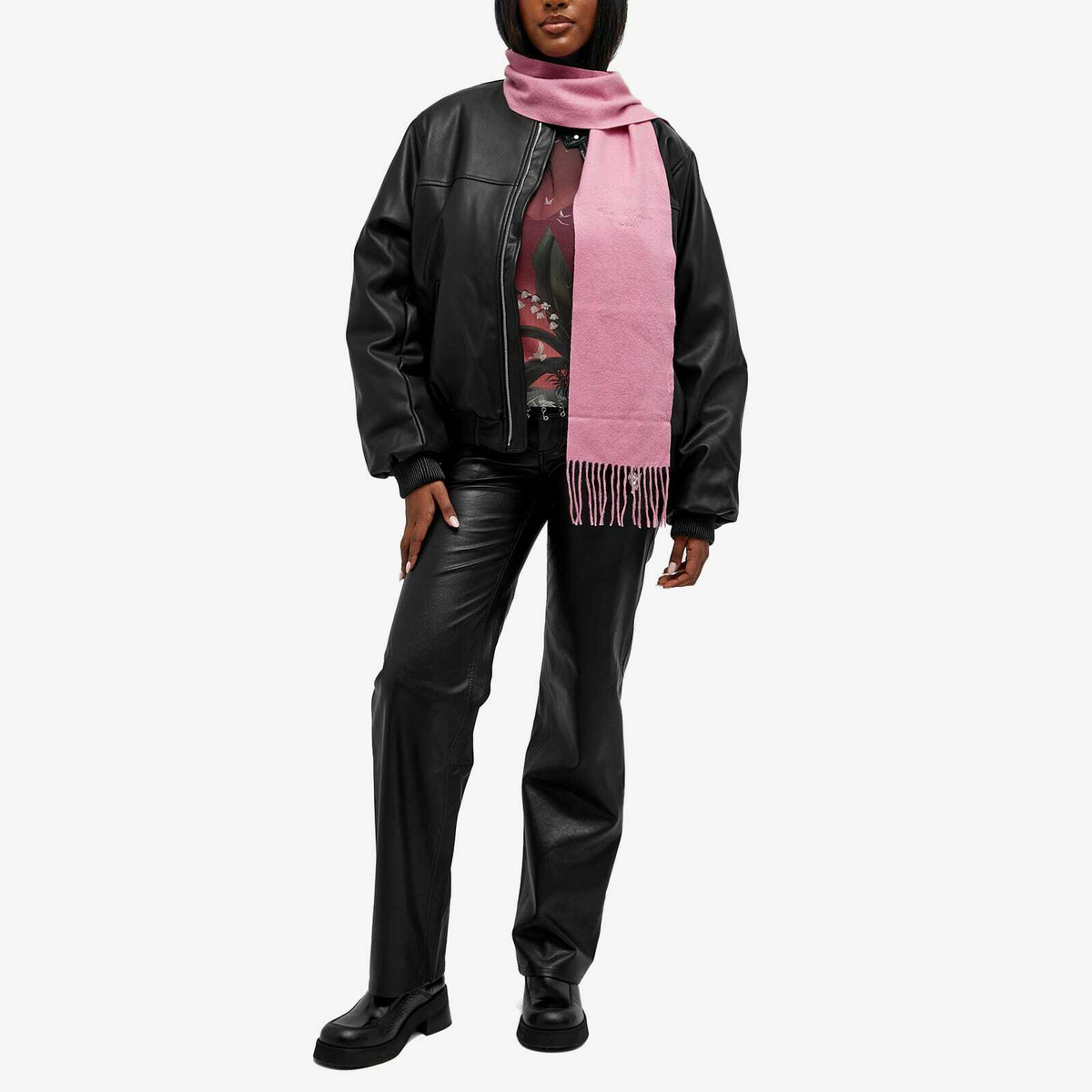 House Of Sunny Women's Colour Theory Scarf Slim in Blush House Of Sunny