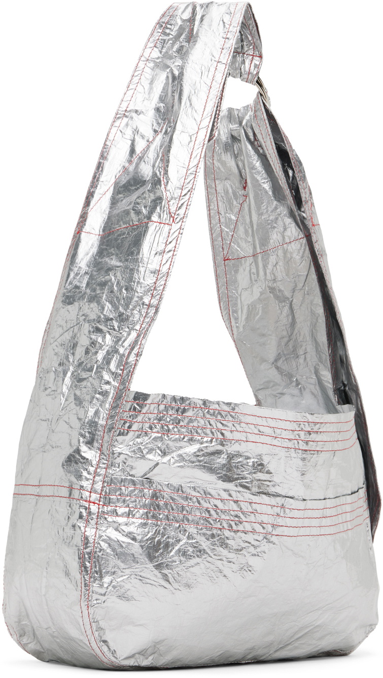 SC103 Silver Mini Cocoon Bag SC103