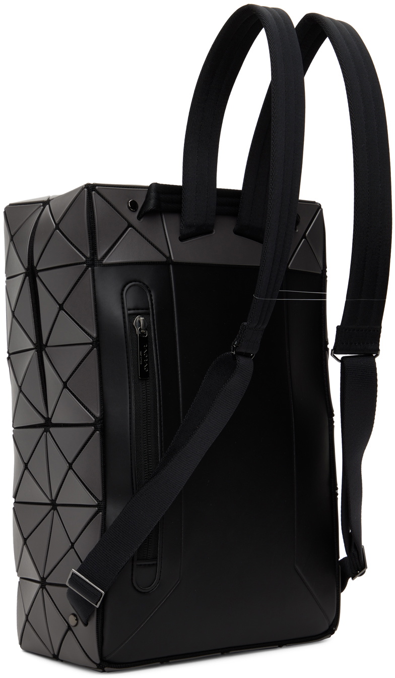 BAO BAO ISSEY MIYAKE Gray Cuboid Backpack Bao Bao Issey Miyake