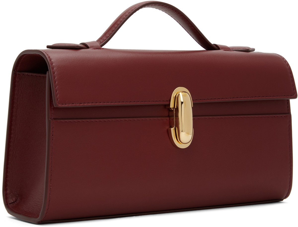 Savette Burgundy Symmetry Pochette Bag Savette