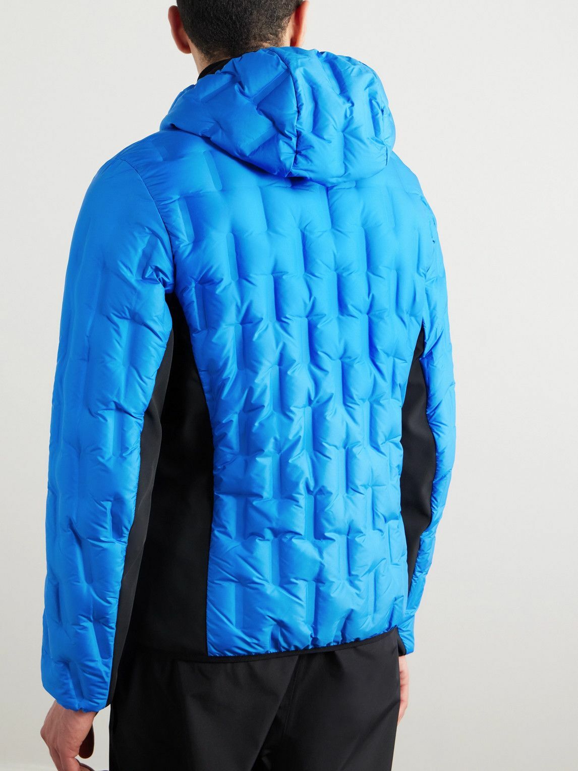 Colmar - Textured-Shell Hooded Down Jacket - Blue Colmar