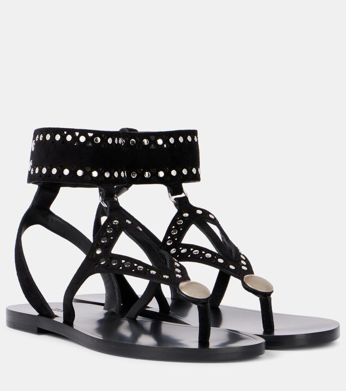 Isabel Marant Edil studded leather sandals Isabel Marant