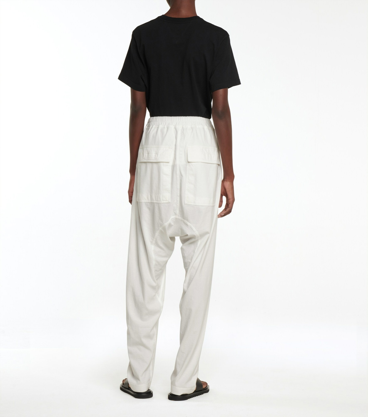 Rick Owens - DRKSHDW cotton cargo sweatpants Rick Owens