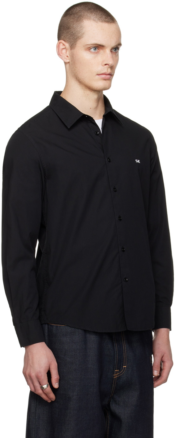 Still Kelly Black SK Embroidery Shirt Still Kelly