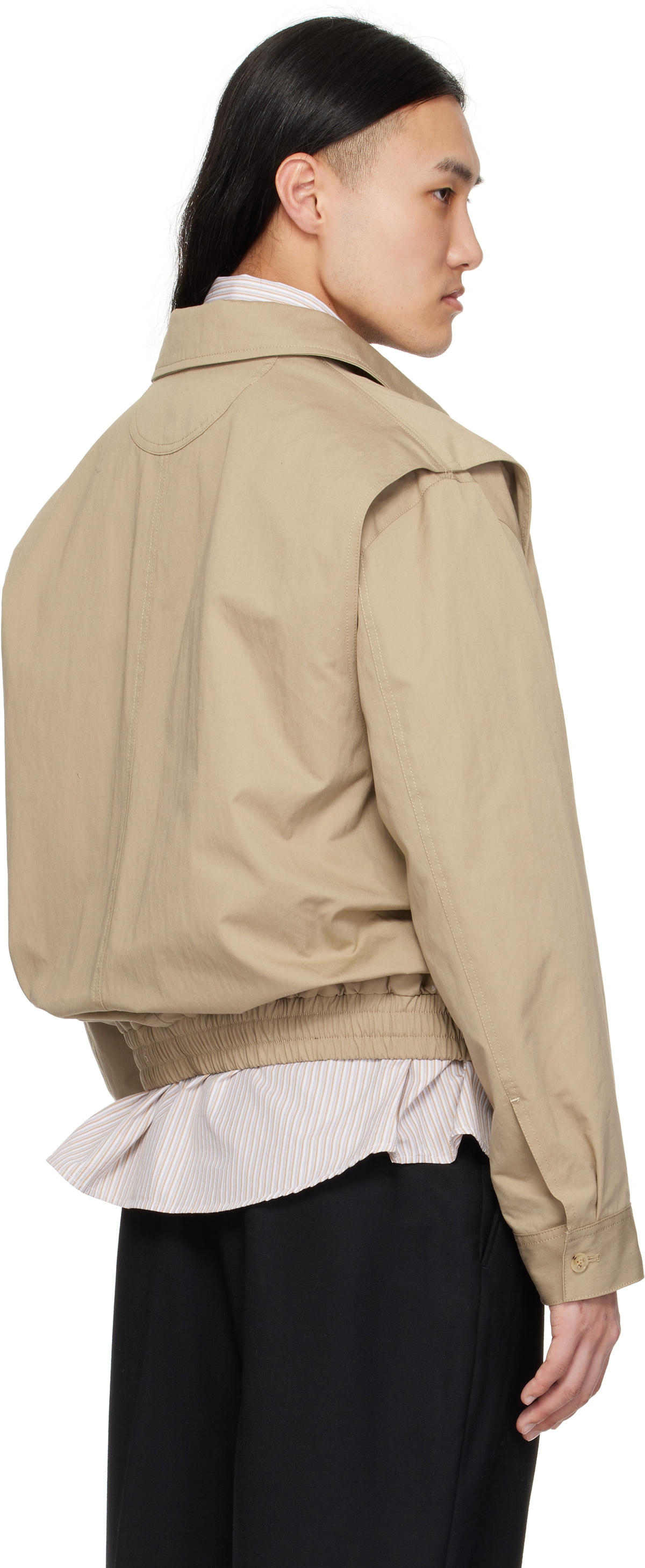 Commission Beige Garrison Jacket Commission