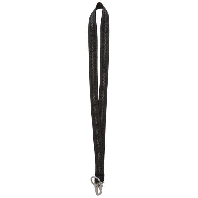 Off-White Black Industrial Necklace Keychain Off-White