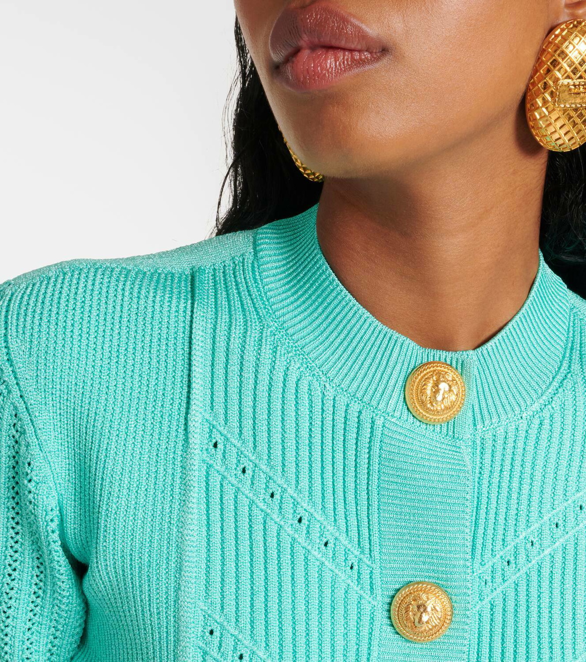 Balmain Open-knit cardigan Balmain