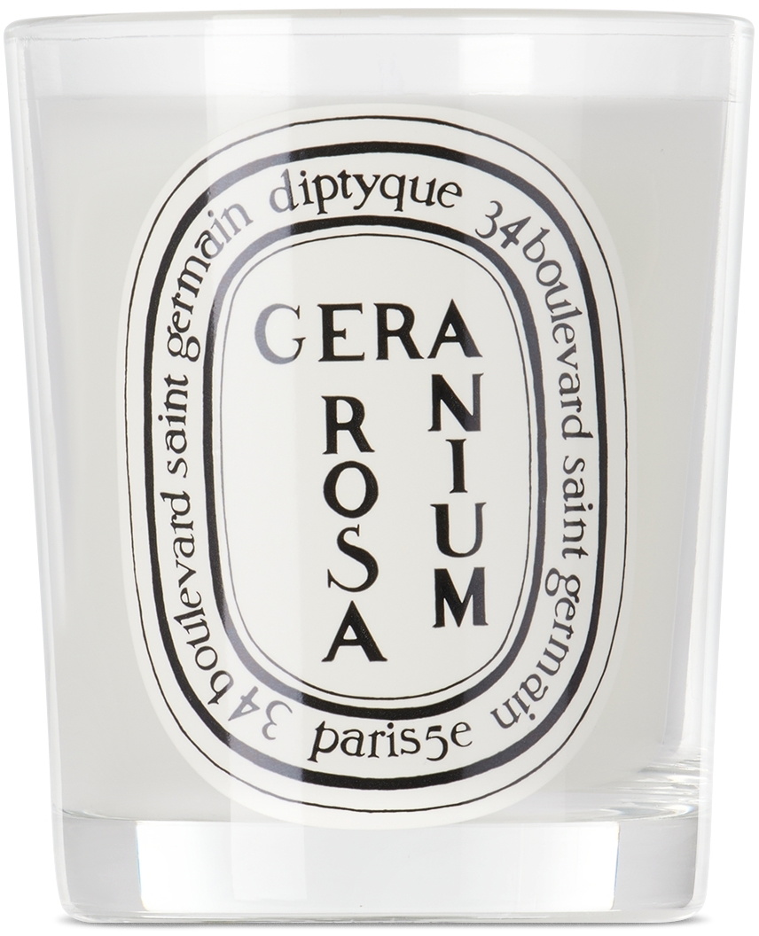 diptyque White Geranium Rosa Candle, 190 g Diptyque