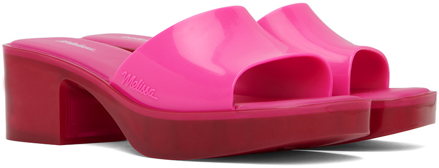 Melissa Pink Shape Mules Melissa