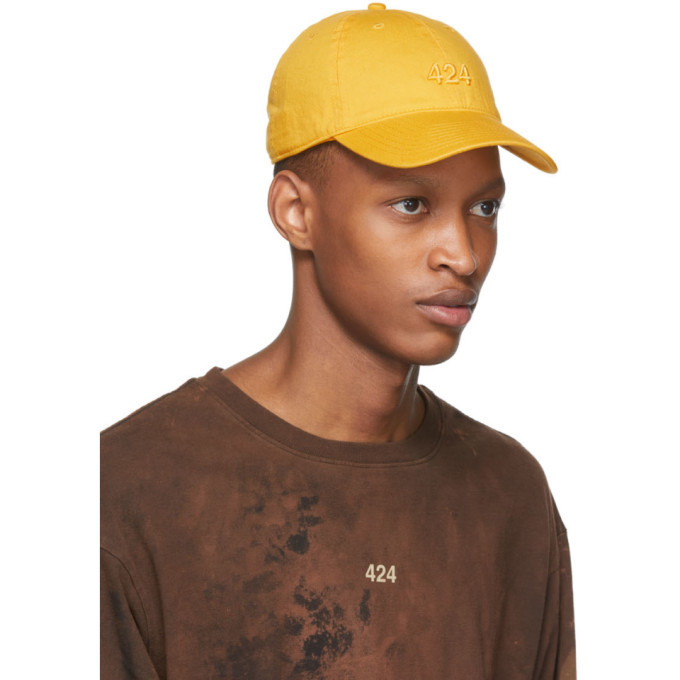 424 Yellow Logo Cap 424