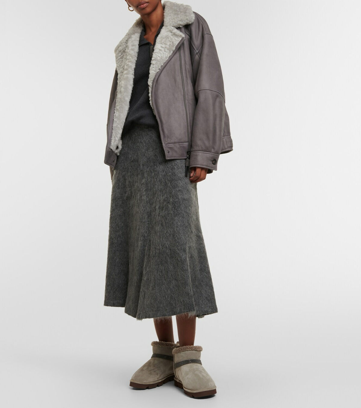 Brunello Cucinelli Shearling jacket Brunello Cucinelli