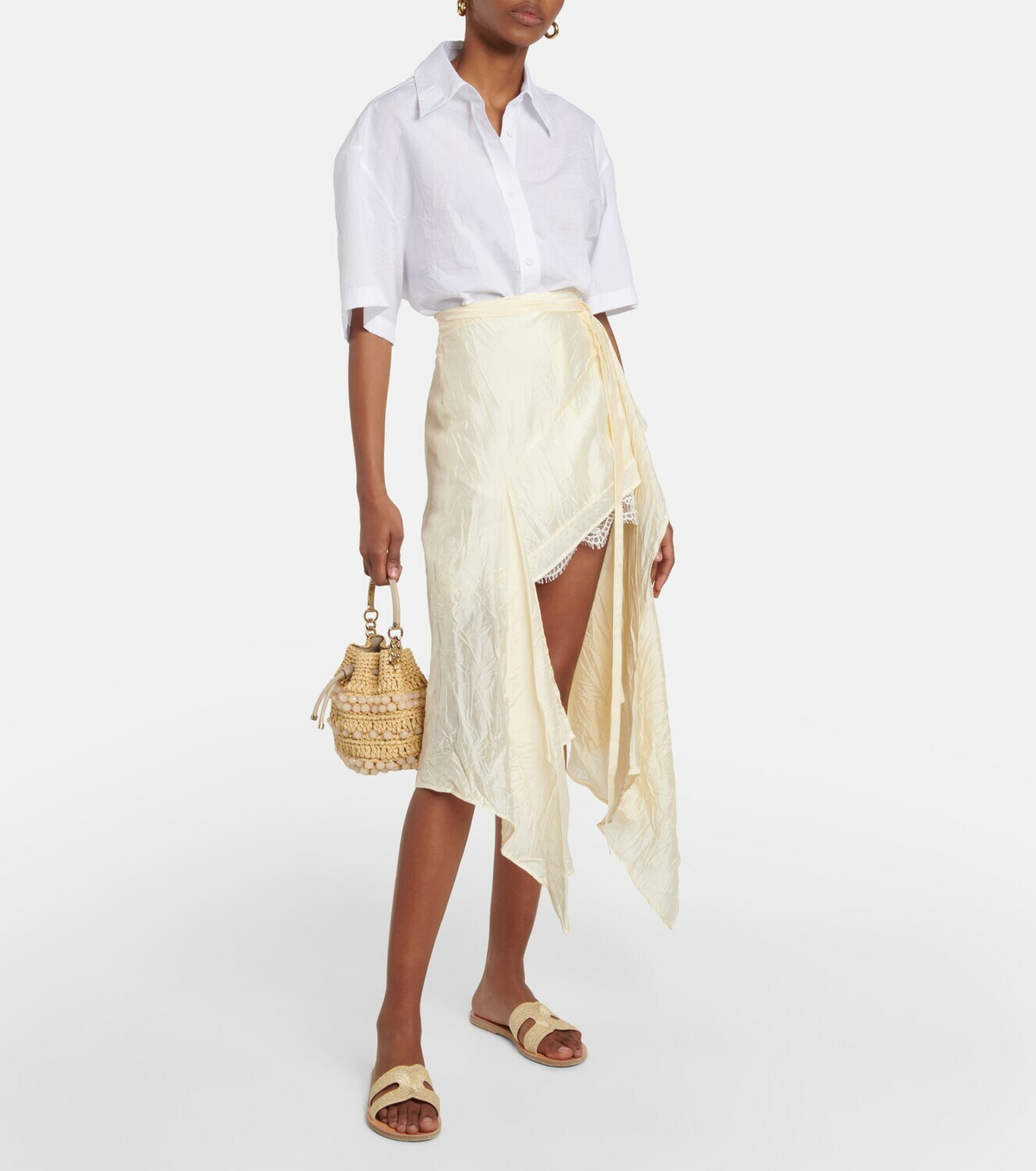 Ancient Greek Sandals - Kentima striped metallic sandals Ancient Greek Sandals