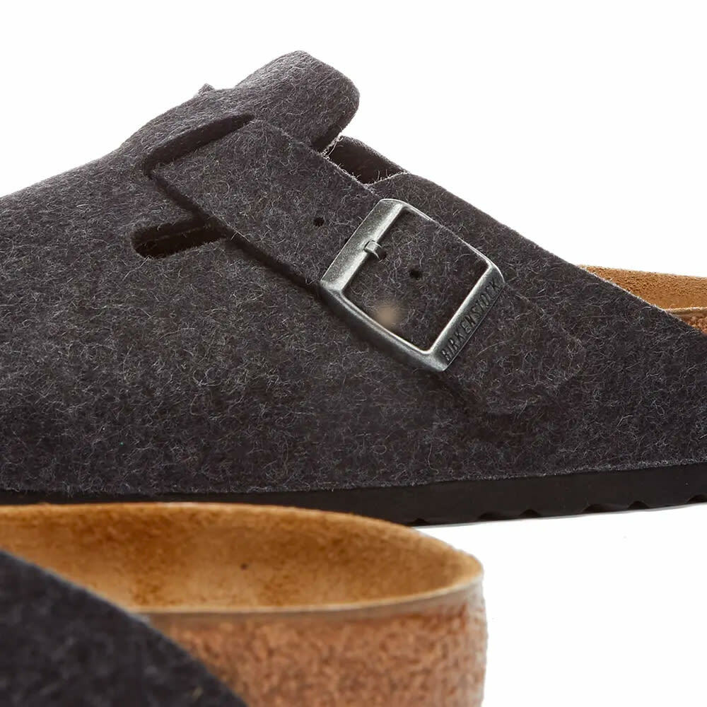 Birkenstock Boston in Anthracite Wool Birkenstock