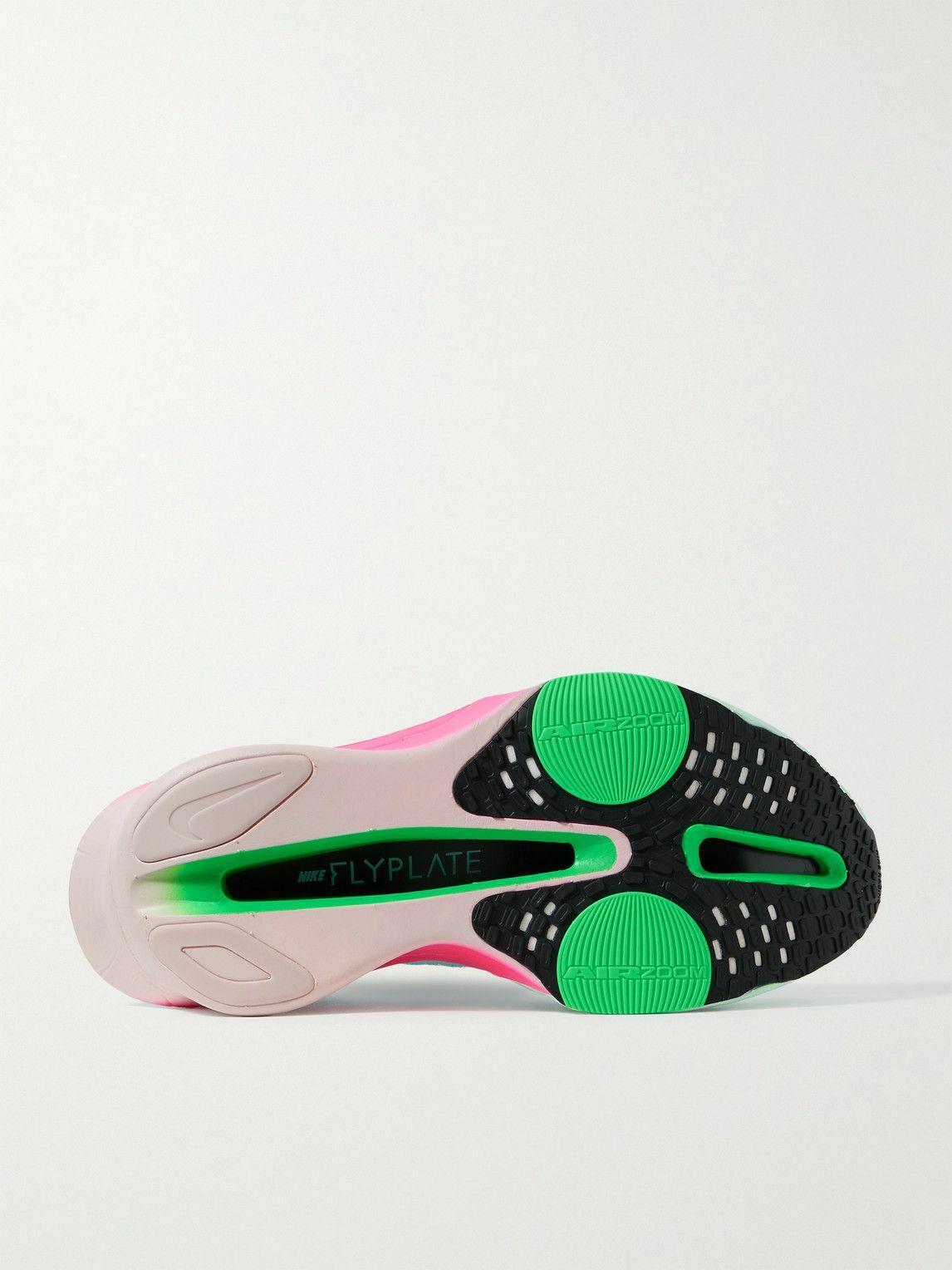 NIKE RUNNING - Alphafly 3 Road Racing Atomknit Sneakers - Blue Nike Running
