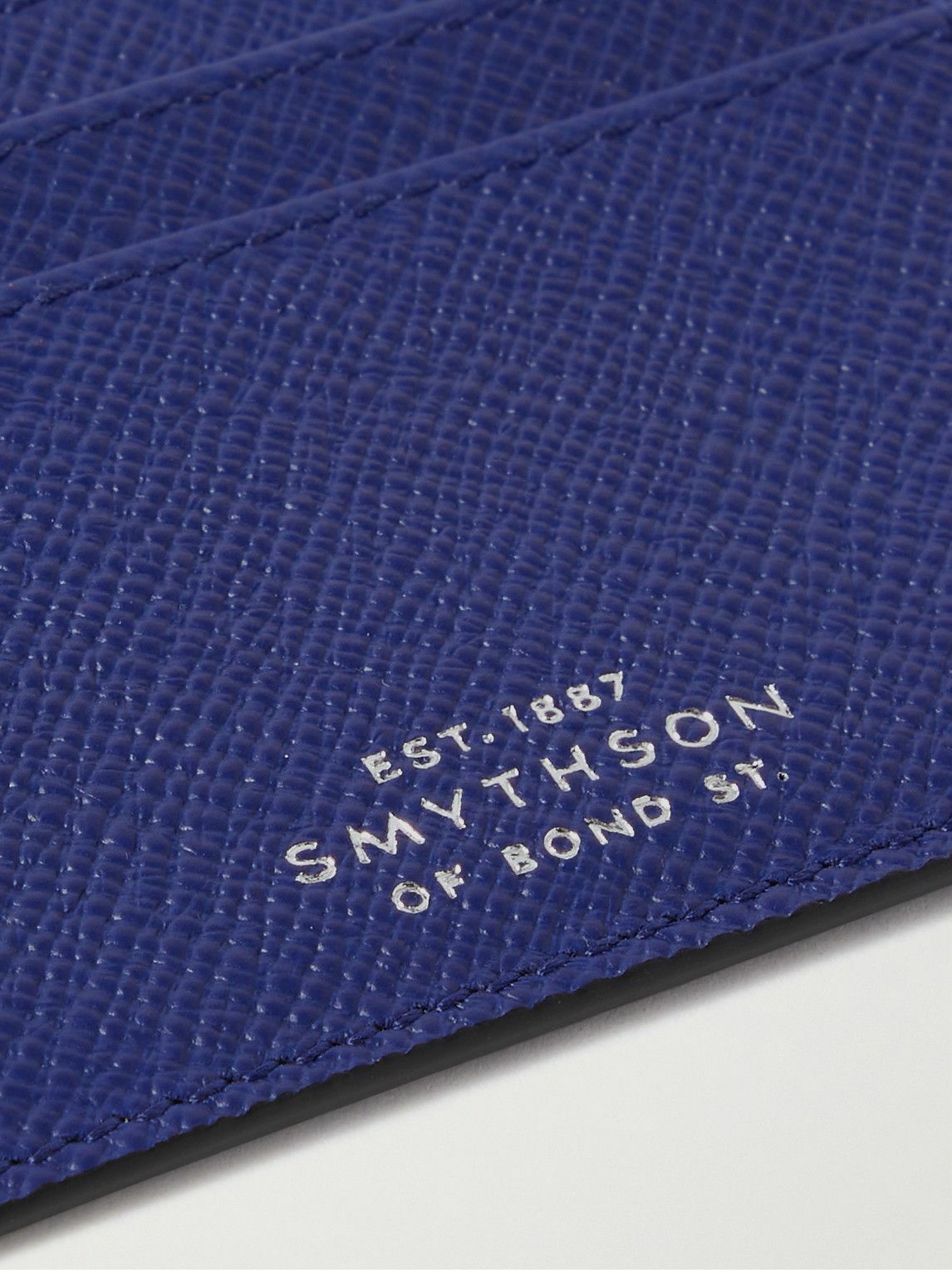 Smythson - Panama Cross-Grain Leather Cardholder Smythson