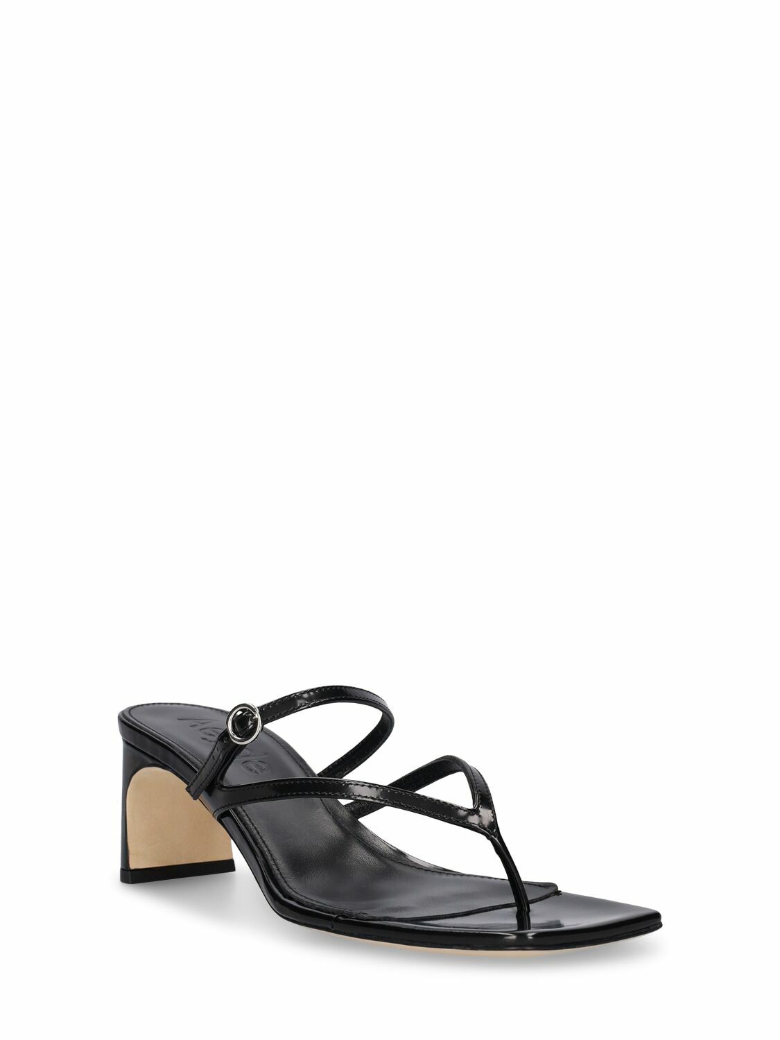 AEYDE 55mm Giselle Leather Mules Aeyde