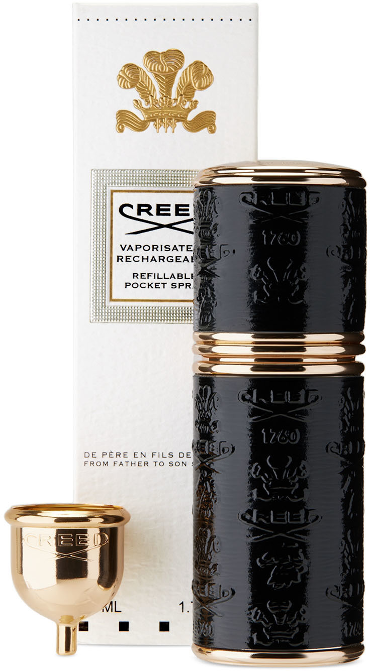 Creed Black Leather Pocket Atomizer, 50 mL Creed