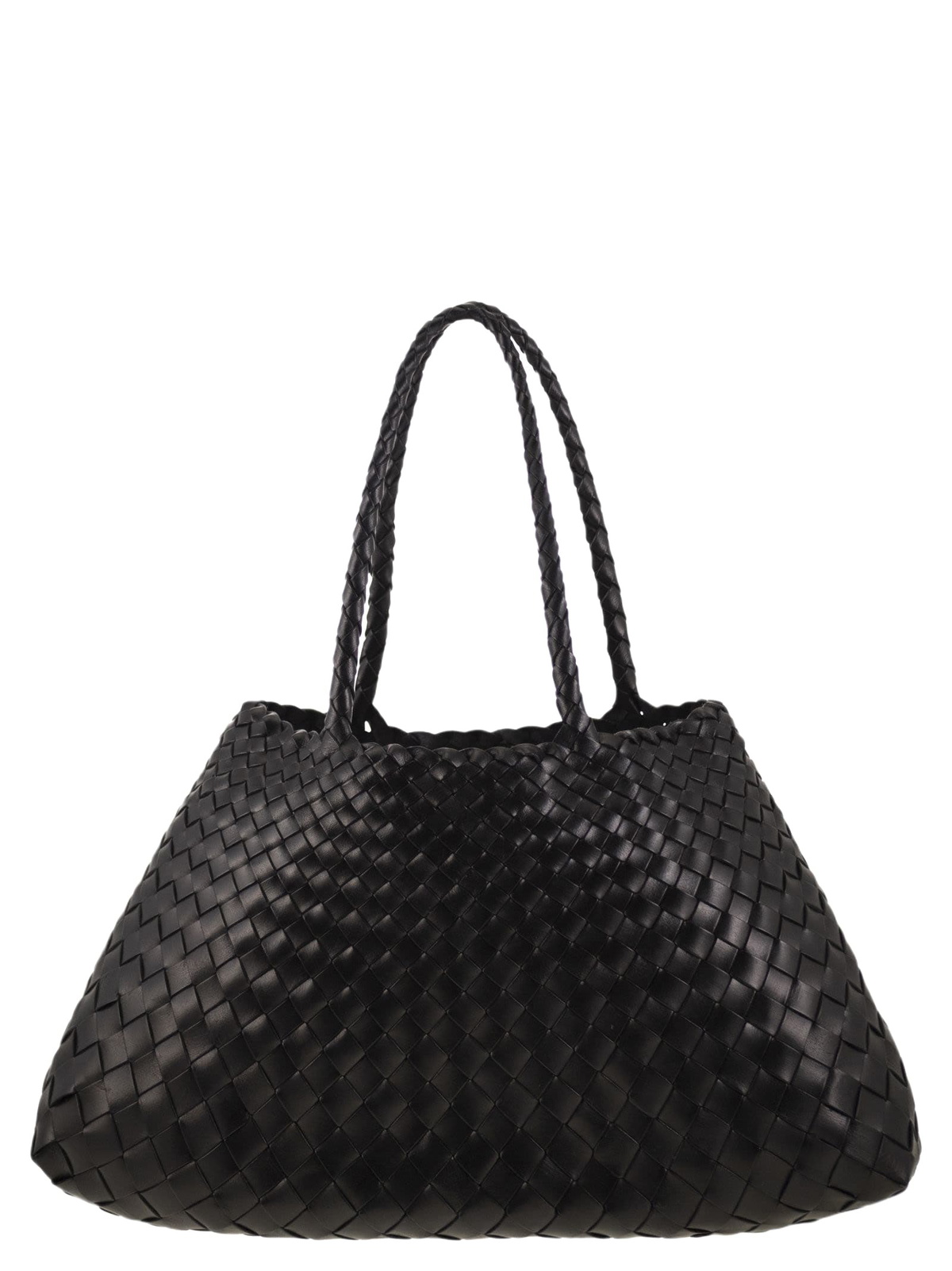 Dragon Diffusion Santa Croce Big - Woven Leather Bag Dragon Diffusion