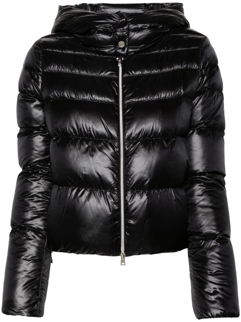 HERNO - Nylon Short Down Jacket Herno