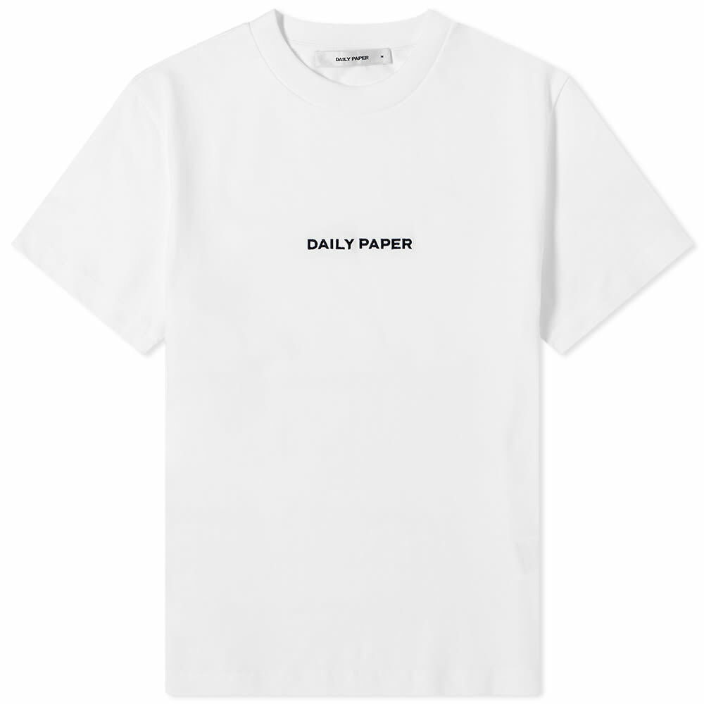 Daily Paper Women's Estan T-Shirt in White Daily Paper