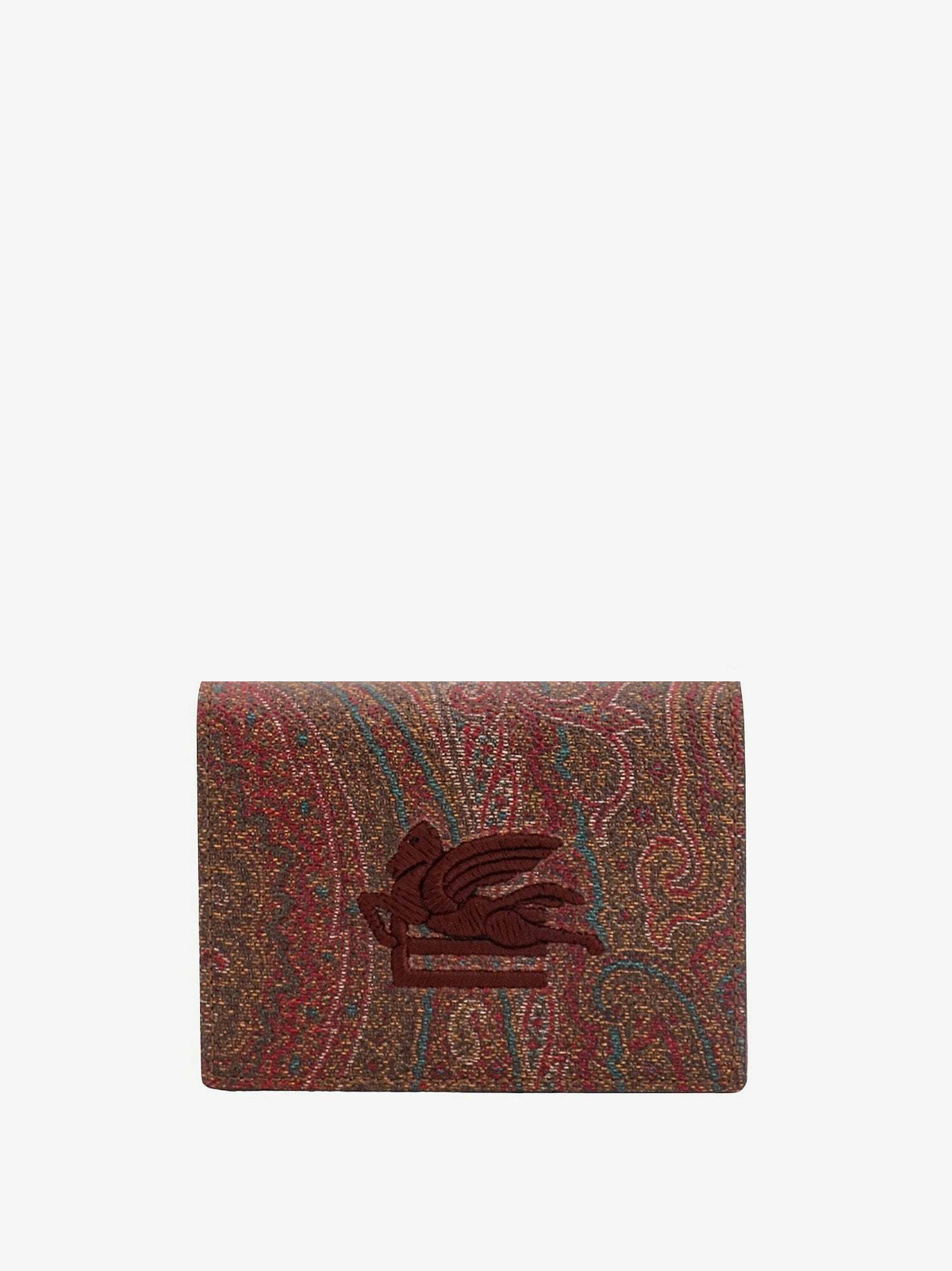 Etro Wallet Brown Womens Etro