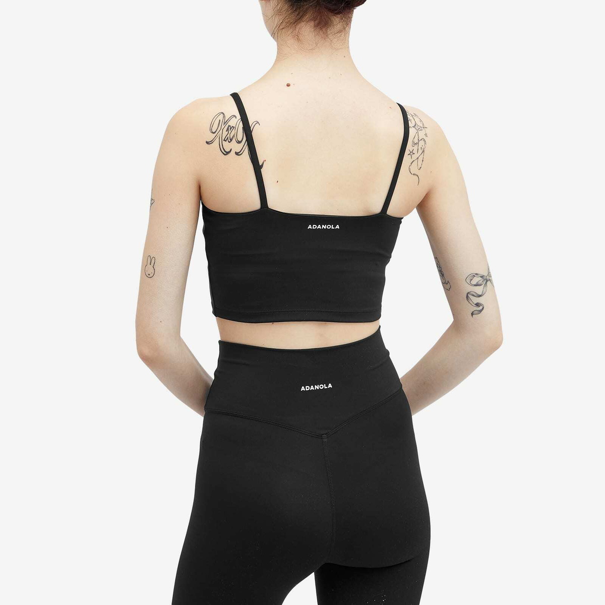 Adanola Women's Ultimate Tank Bra Top in Black Adanola