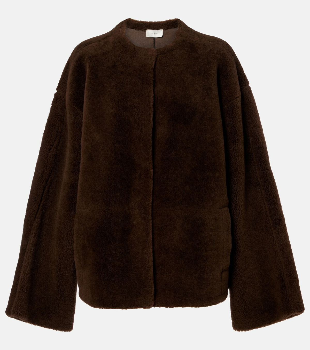 The Row Valorin shearling jacket The Row
