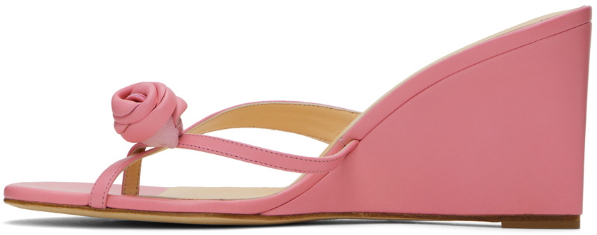 Magda Butrym Pink Wedge Heeled Sandals Magda Butrym