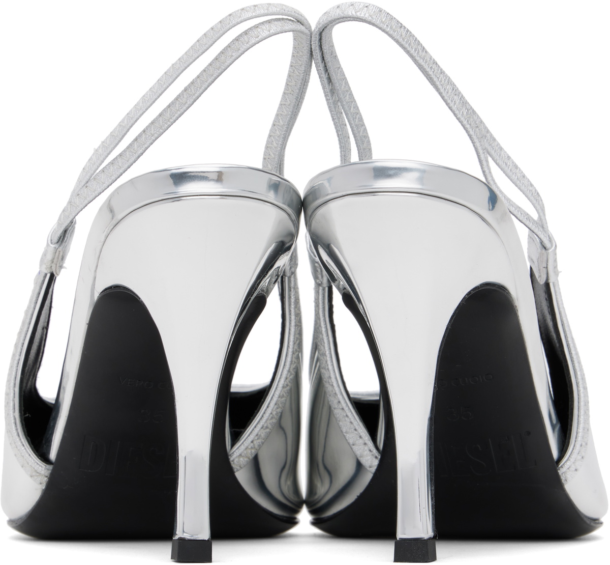 Diesel Silver D-Venus Sb Heels Diesel