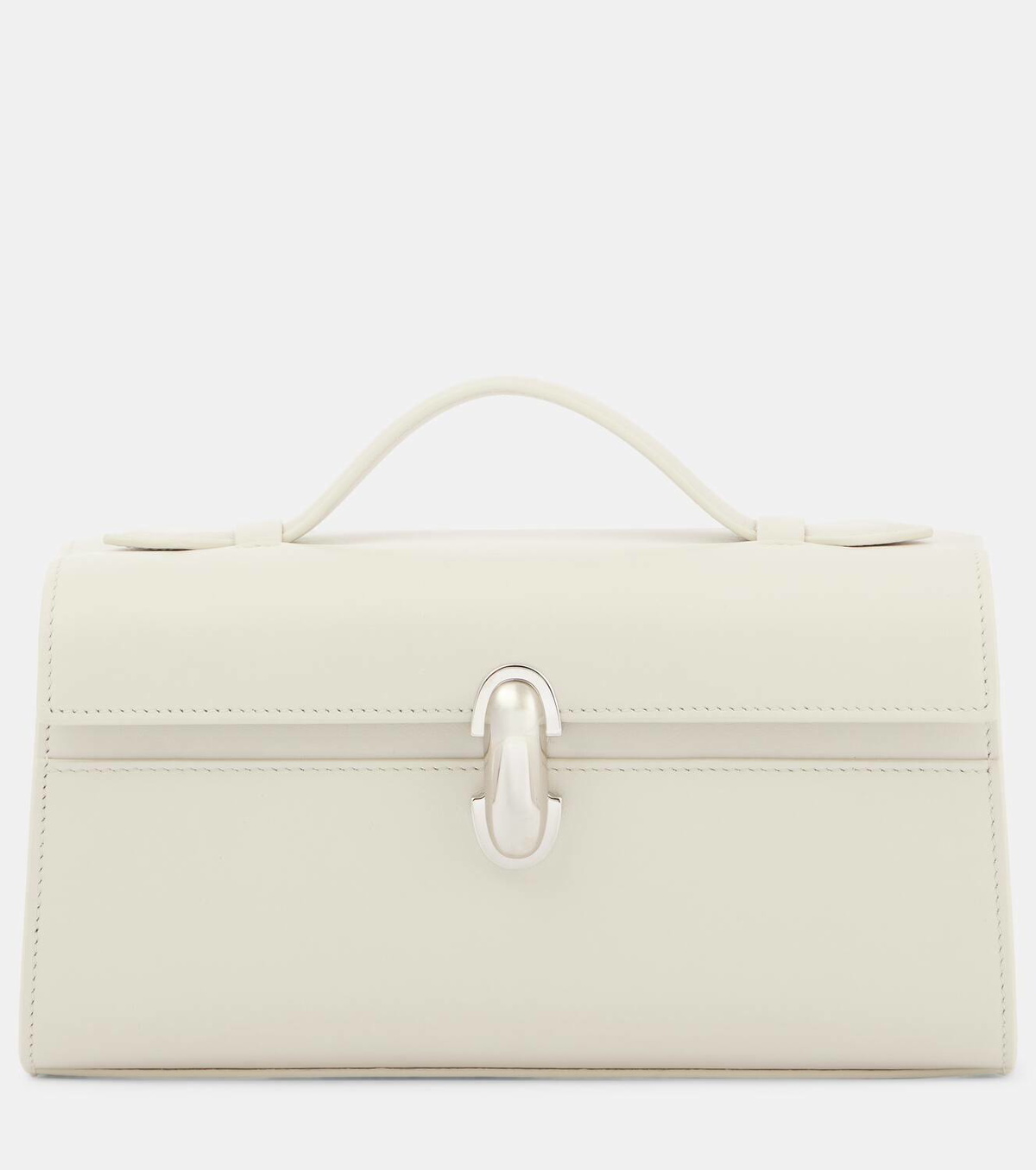 Savette Symmetry Pochette leather tote bag Savette