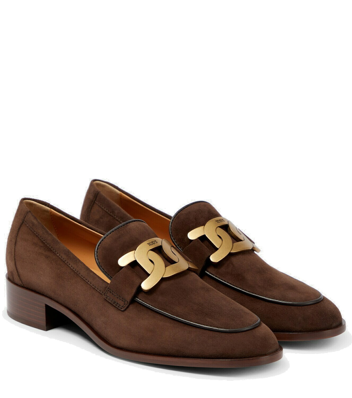 Tod's - Catena suede loafers Tod's