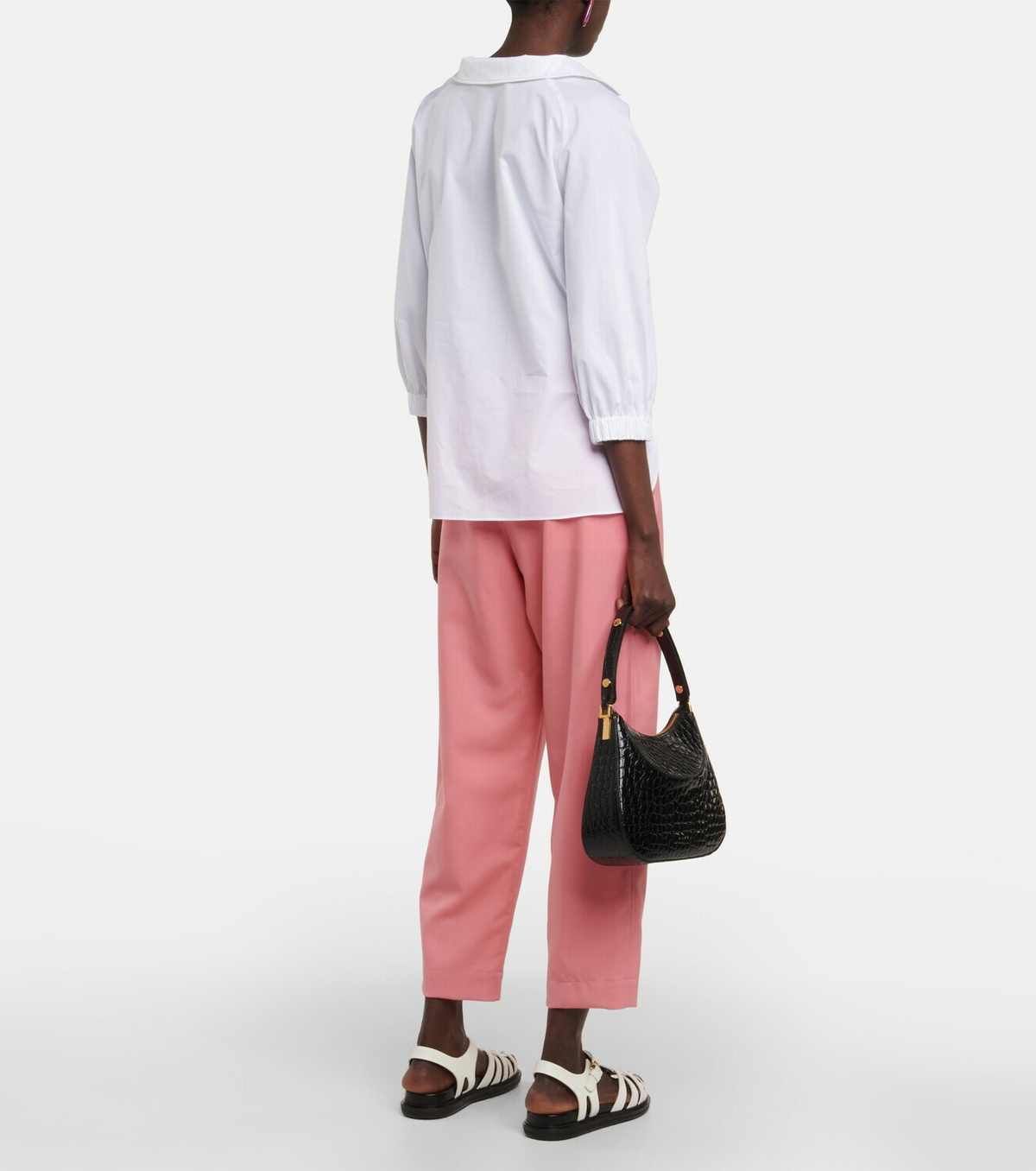 Marni - V-Neck cotton blouse Marni