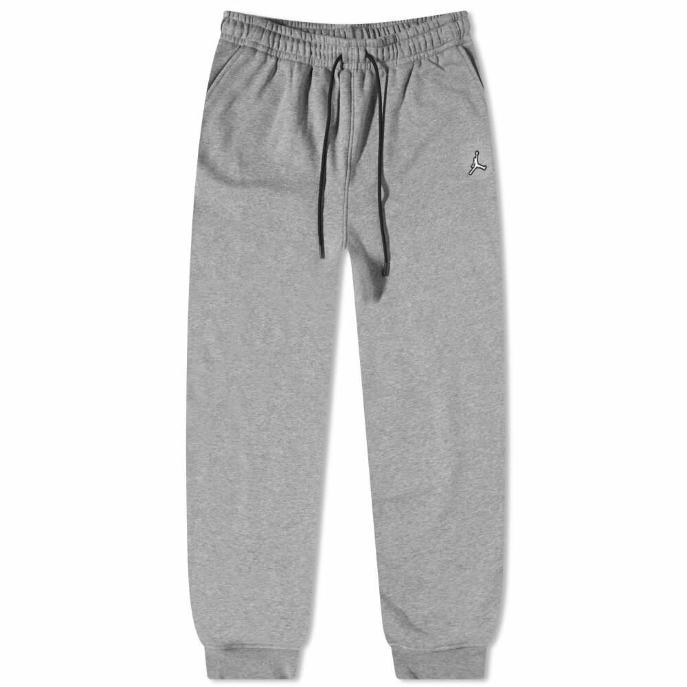 Air Jordan Men's Essential Fleece Pant in Carbon Heather/Black/White ...