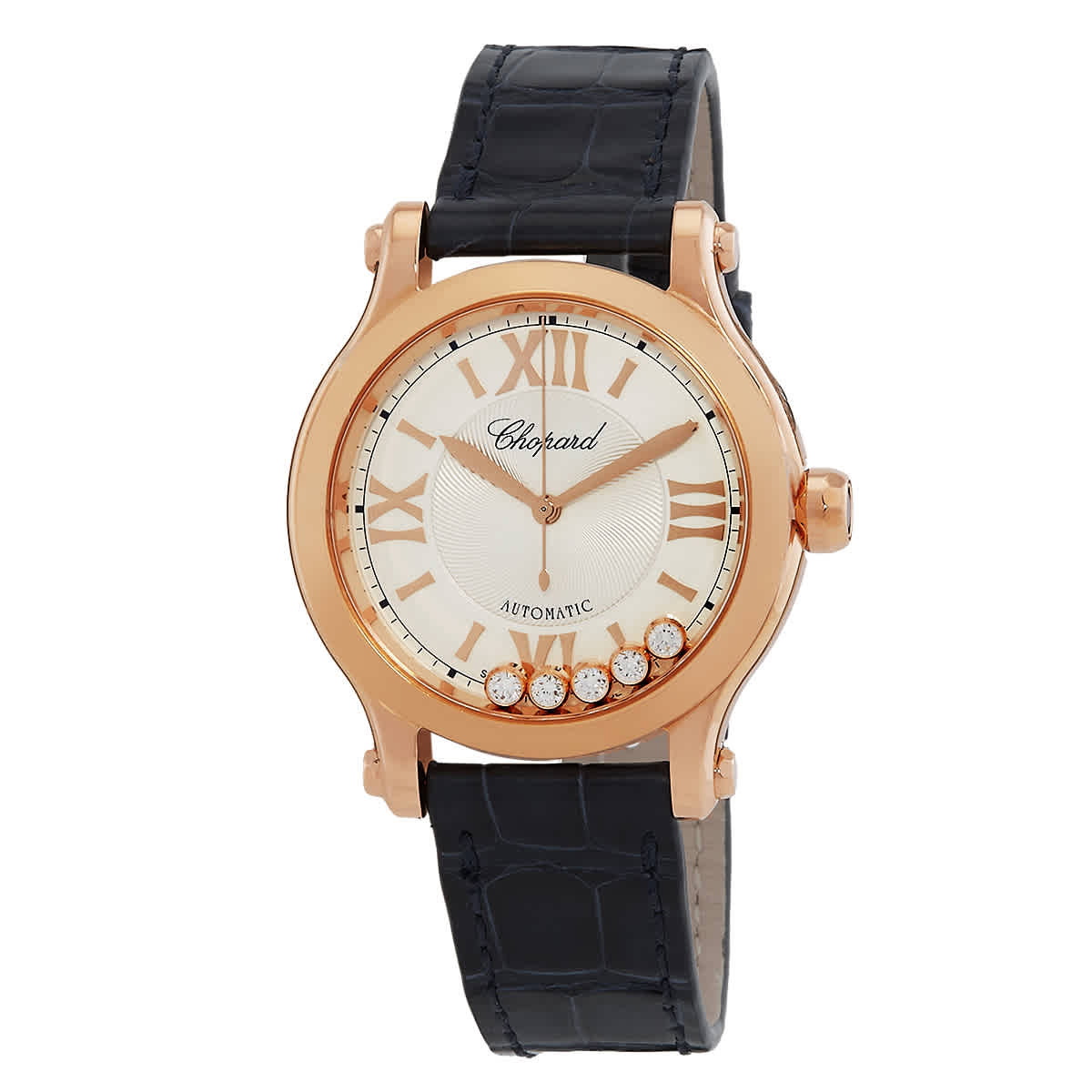 Chopard Happy Sport Automatic Chronometer Silver Dial Ladies Watch 275378 5001 Chopard