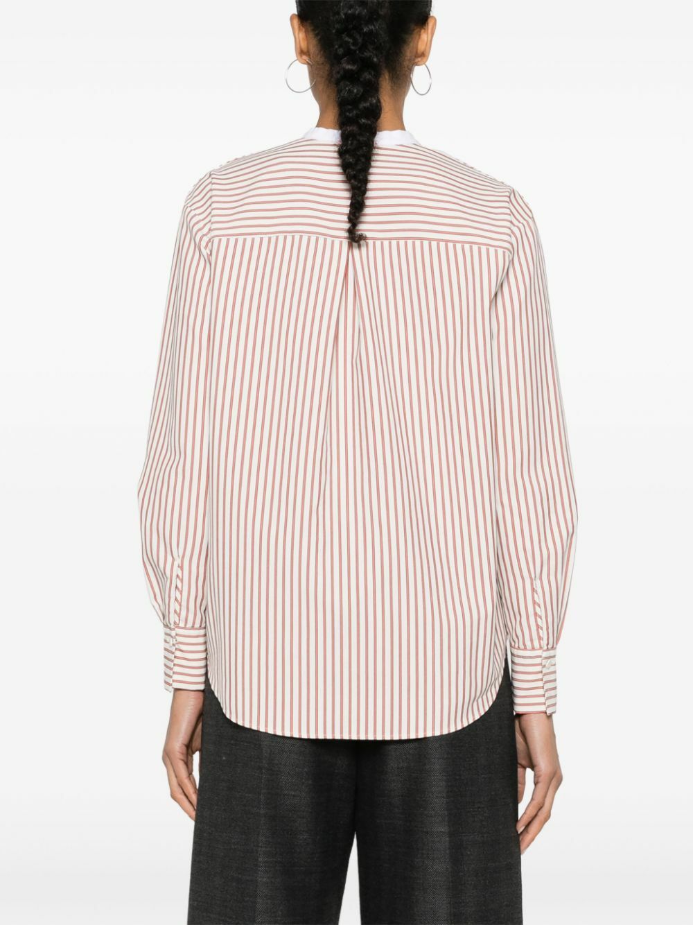 FORTE FORTE - Cotton Blend Striped Shirt Forte Forte