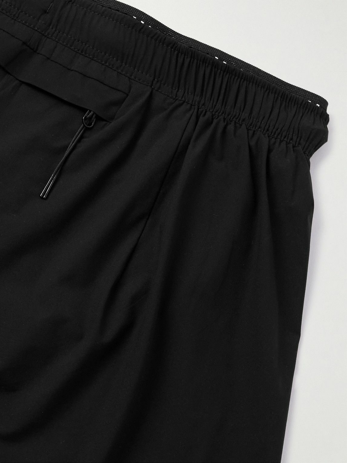 Satisfy - Straight-Leg Justice™ Shorts - Black Satisfy Satisfy - Straight-Leg Justice™ Shorts - Black Satisfy