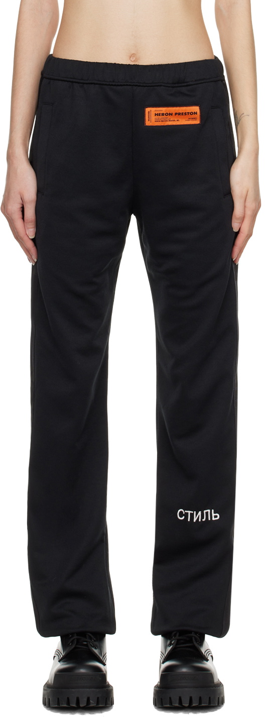 Heron Preston Black NF Lounge Pants Heron Preston