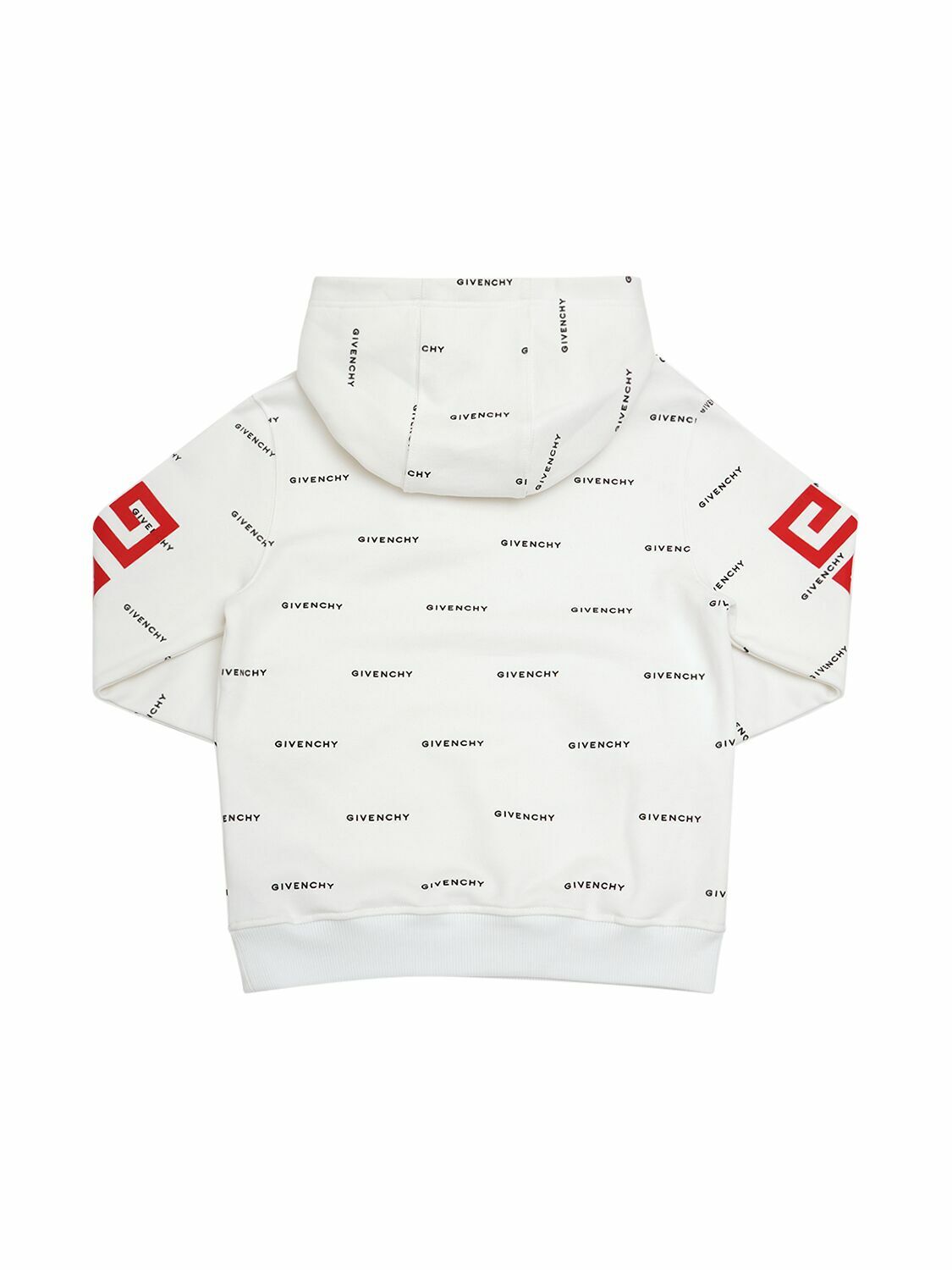 GIVENCHY Logo Cotton Fleece Hoodie Givenchy