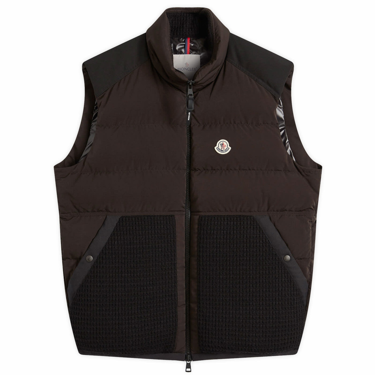 Moncler Men's Larci Rip Stop Vest in Black Moncler